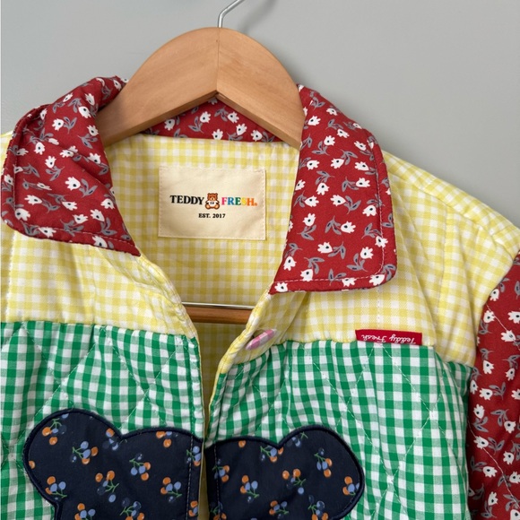 Teddy Fresh | Jackets & Coats | Teddy Fresh Quilted Reversible Jacket ...